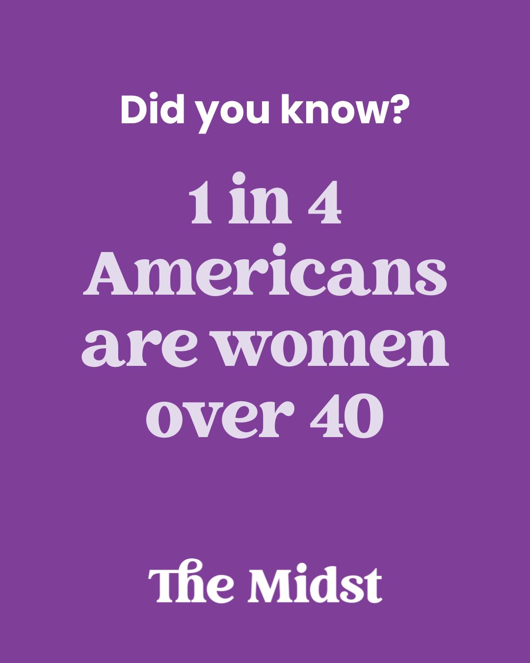 What is middle aged and what age is old? - THE MIDST