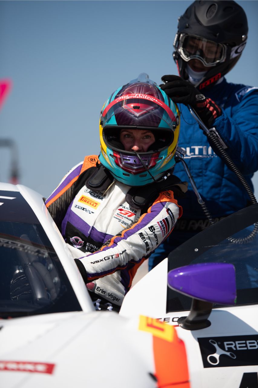 Meet Erin Vogel, the female race car driver uplifting women in ...