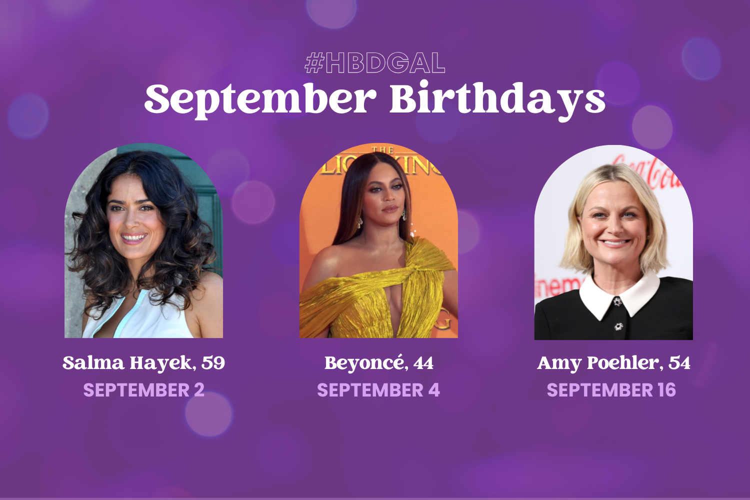 Who Was Born In September See Celebrity Birthdays Like Beyonc And