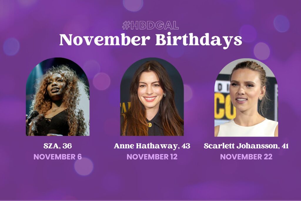 Who was born in November? See celebrity birthdays like Emma Stone and ...